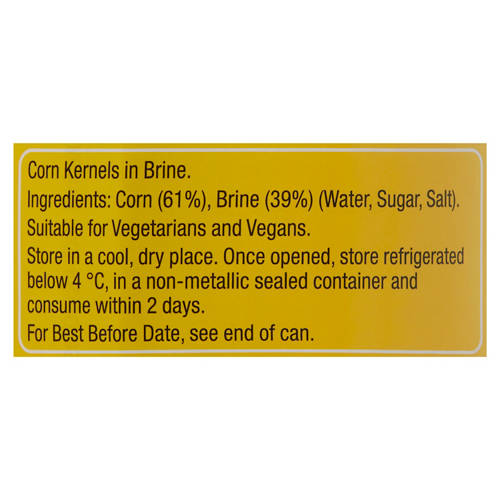 Corn Kernels 420g